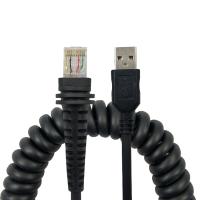 China 5m 16.4 Feet Spiral USB Cable For Honeywell Barcode Scanner for sale