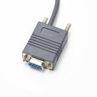 China RS232 DB9 To Rj45 Barcode Scanner Cord 2m 7ft CBA-R01-S07PAR for sale