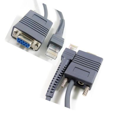 China 3M LS2208 RS232 Serial Cable CBA-R01-S10PAR For Symbol Barcode Scanners for sale
