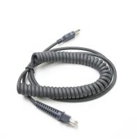 China USB A Male To Rj45 Barcode Scanner Cables Spiral For Symbol Ls2208 for sale