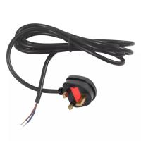 China H05VV-F UK Ac Power Supply Cable Cord 5a 250v Stripped And Tinned UK 2Pin for sale