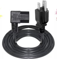 China Electric Lead 3 Prong Pin AC Power Cord 10A 13A 15A IEC C13 Angle for sale