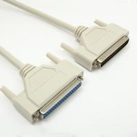 China White DB37 Cable Male To Female With Pure Copper Conductor 1m 2m Length for sale