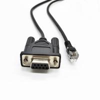 China Male Female DB9 To RJ11 Serial Cable Rs232 For Data Transmission for sale