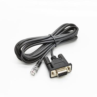 China Male Female DB9 To RJ11 Serial Cable Rs232 For Data Transmission for sale