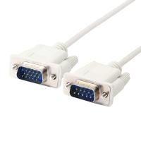China Rs232 9 Pin Male To 15 Pin Male Vga Cable 4.5ft 137cm Length for sale