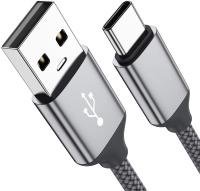 China Braided Straight USB Cable Type C To Type A Male For Mobile Phone Charging OEM ODM for sale