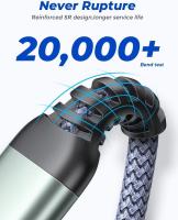 China Durable Braided USB 3 Extension Cable , USB 3.0 Male To Female Cable ODM for sale