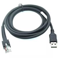 China 6.5 Feet USB Scanner Cable To Rj48 Rs232 Vx820 Barcode Reader for sale
