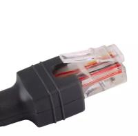 China Grey 2M USB To Rj45 Cable , USB Cord For Scanner LS2208 LS4208 for sale