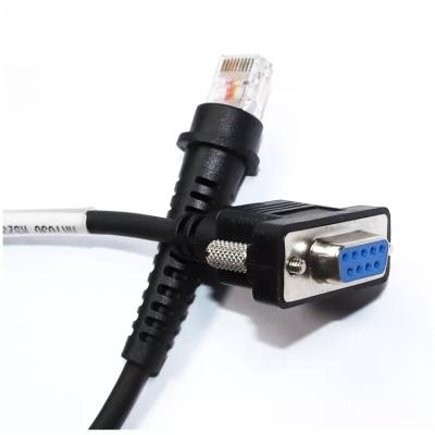 China OEM Rs232 Straight Cable , RJ45 To DB9 Cable For Newland Barcode Scanners for sale