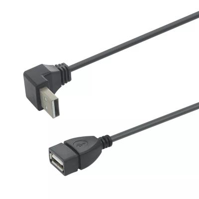 China 90 Degree Straight USB 2.0 Data Transfer Cable 1m 1.5m 2m Length for sale