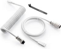 China Coiled Nylon USB C To USB A Cable For Gaming Mechanical Keyboard for sale