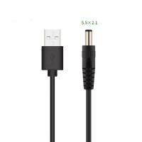 China OEM ODM USB To DC Power Cable , USB Data Cable Cord DC 5.5x2.1 For Camera for sale