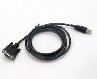 China OEM RS232 POS Machine Cable 1.8m DB9 Female To USB 2.0 B Male Type for sale
