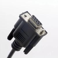 China OEM RS232 POS Machine Cable 1.8m DB9 Female To USB 2.0 B Male Type for sale