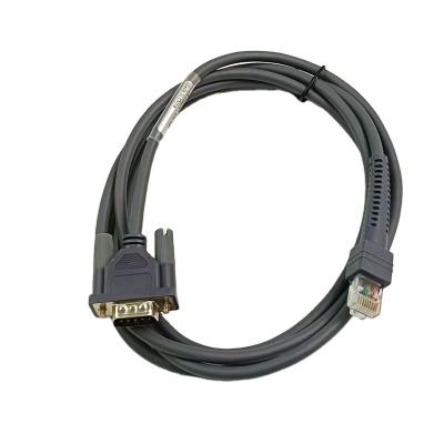 China Male Rs232 DB9 To RJ45 Barcode Scanner Cable For Symbol Ls2208 4208 Ds2208 Ds3578 for sale