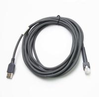 China 15FT USB LS2208 Barcode Scanner Cables Straight For Zebra Symbol for sale
