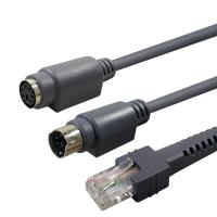 China 9.8ft 3m Ps2 Connector Cable CBA-K01-S10PAR For Symbol DS4208 DS6608 for sale