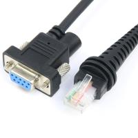 China Flexible DB9 Straight RS232 Cable PVC Material For Honeywell 1900 1200 1300 for sale