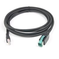 China 3m 12V PVC Custom USB Cables USB To Rj45 Black Straight Type for sale