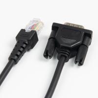 China Straight DB9 Male RS232 RJ45 Cable 1m Length For Data Transmission for sale
