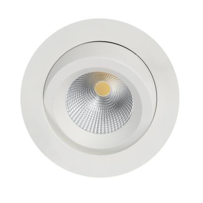 China Dimmable Recessed COB Gyro Downlight 8W 220-240V IP44 96mm for sale