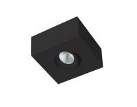 China Living Room PF0.9 Surface Mounted Downlight Square 8W LED 132mm Dimmable for sale