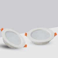 China Ceiling Recessed IP44 Slim LED Panel Light 12W Dimmable 3000K for sale