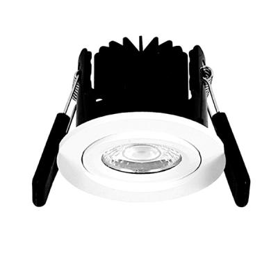 China Brushed Nickel Chrome Gu10 Mini Recessed Downlight 55mm Cut Out Downlight for sale