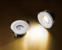 China Residential 8W Tilt LED Downlight Round IP44 Bathroom Spotlights for sale