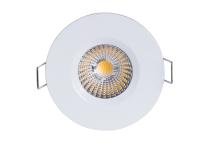 China Fire Rated Bezel 90Ra IP65 LED Downlights For Bathroom for sale
