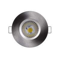 China 8W 60 Minutes Fire Rated Downlight Round Aluminum Housing for sale