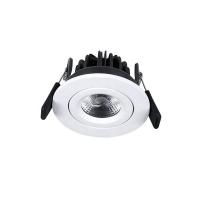 China 40 Degree Beam Angle 8W Recessed Adjustable LED Downlight 75mm Cut Out LED Downlights for sale