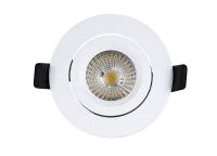 China IP65 Tiltable Downlights 10W LED Tilt Downlight For Indoor Ceiling Lighting for sale