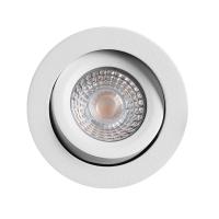 China 6W 500lumens Tilt LED Downlight Low Profile 38mm Height for sale