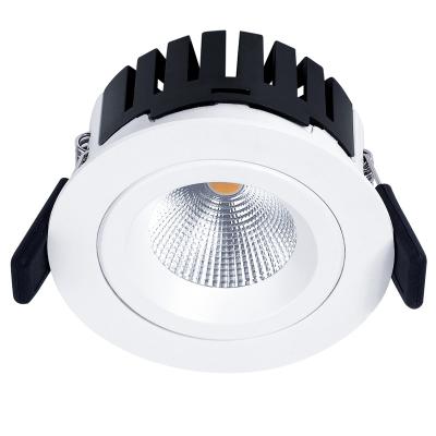 China Universal 95mm Diameter Downlights 40000hrs Tiltable LED Downlights for sale