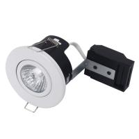 China Tiltable Fire Rated GU10 Downlight Fixture 90 Minutes Fire Protection for sale