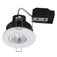 China Tiltable Fire Rated GU10 Downlight Fixture 90 Minutes Fire Protection for sale