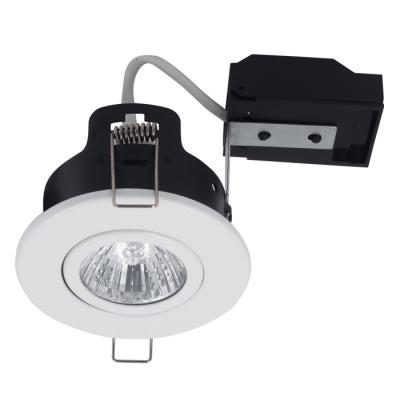 China Tiltable Fire Rated GU10 Downlight Fixture 90 Minutes Fire Protection for sale
