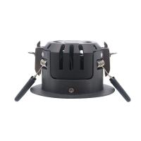 China Slim Cutout 83mm 640lm Dimmable LED Downlights 360 Degree Rotatable for sale