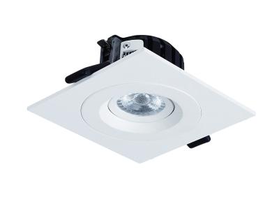 China Square 360 Rotatable Dimmable LED Recessed Downlight 130x130mm 8W 220-240V for sale