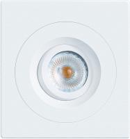 China Square 360 Rotatable Dimmable LED Recessed Downlight 130x130mm 8W 220-240V for sale