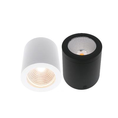 China IP54 Waterproof LED Surface Mounted Spotlight 10W 100mm Height 100lm/W Dimmable for sale