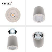 China IP54 Waterproof LED Surface Mounted Spotlight 10W 100mm Height 100lm/W Dimmable for sale