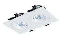 China 16W Recessed LED Downlight 220-240V IP44 Adjustable Ceiling Spot Light 253x130mm for sale