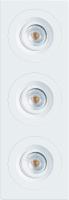 China 24W LED Square Downlight 1900lm 220-240V Adjustable Ceiling Recessed Light for sale