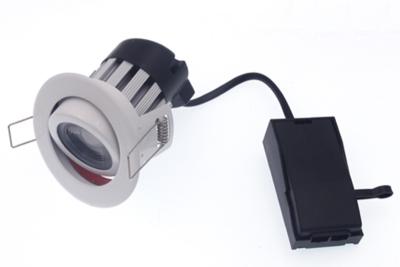 China 70mm Cut Out Downlights 600lm Fire Rated Downlight With Connection Box for sale