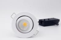 China 70mm Cut Out Downlights 600lm Fire Rated Downlight With Connection Box for sale