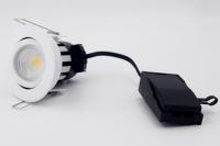 China 70mm Cut Out Downlights 600lm Fire Rated Downlight With Connection Box for sale